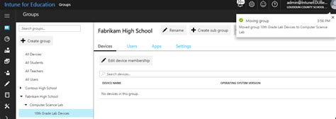在教育用 intune 中編輯群組 intune for education microsoft learn