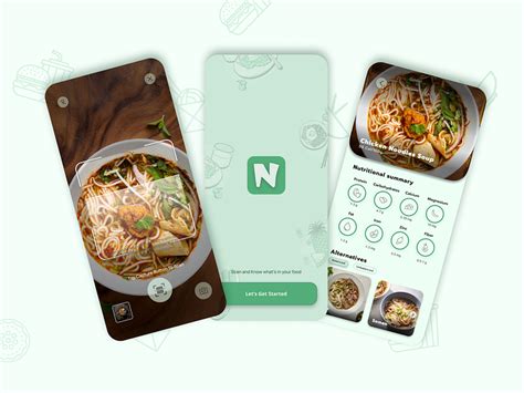 Food Scanner App Nutrient Analysis And Tracking By Aswin Das R On Dribbble