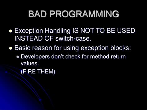 chapter 10 managed exception monitoring ppt download
