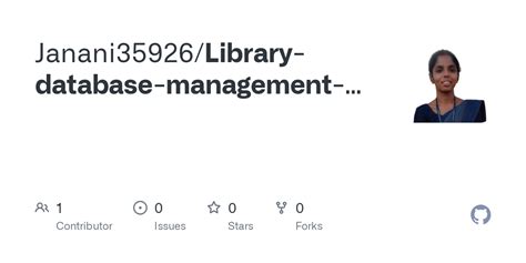 Github Janani35926library Database Management System Project