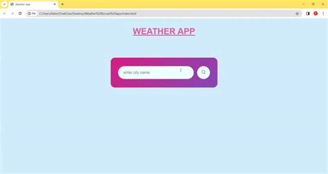 Webdevelopment Javascript Htmlcss Weatherapp Javascript Htmlcss Fatima Faheem