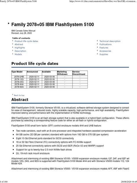 Sales Manual Ibm Flashsystem 5100 Pdf