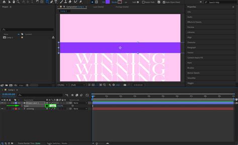 How To Create Scrolling Text In After Effects