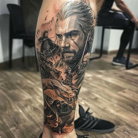 Exclusive Leg Sleeve Tattoo Tattoo Files Imagella