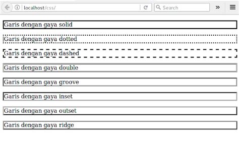 Belajar CSS Dasar Part 6 Mengubah Border Dengan CSS Blc Telkom