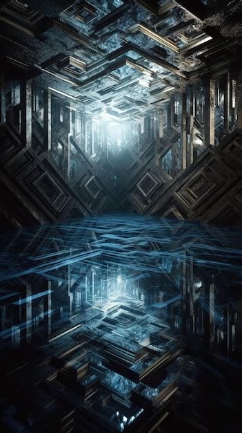 Premium Ai Image Illustration Of A Magical Infinity Forest