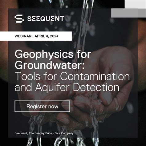 Seequent On Linkedin Geophysics For Groundwater Tools For