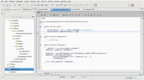 zend framework 1 9 tutorial 14 ajax requests part 1 youtube