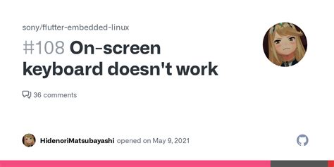 On Screen Keyboard Doesn T Work Issue 108 Sony Flutter Embedded