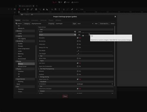 Slider Grabbers Dont Disppear When Scrolling In The Inspector While