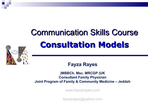 Consultation Models Ppt