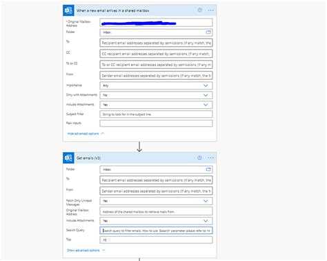 Powerautomate Sharedmailbox Filters Cloud Computing And Saas