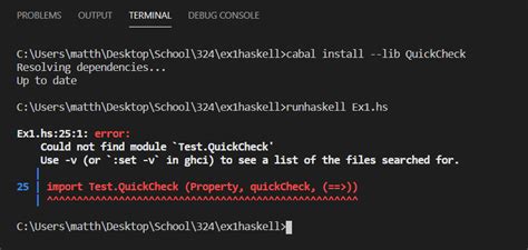 Haskell Could Not Find Module Testquickcheck Stack Overflow