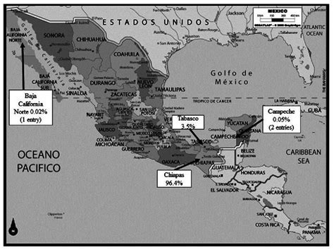 Location And Percentage Of Mediterranean Fruit Fly Transient Entries Download Scientific