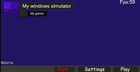 My Windows Simulator By Noist