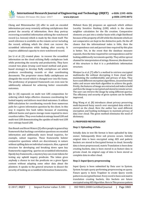 Efficient Similarity Search Over Encrypted Data Pdf