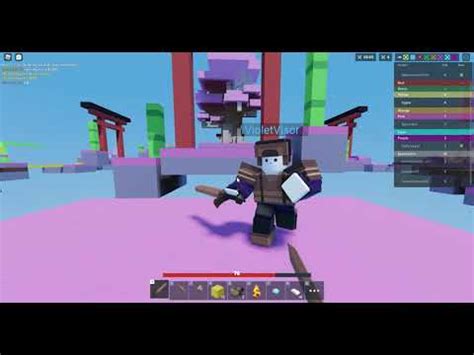 Insane Fireball Clutch Bedwars Roblox Youtube