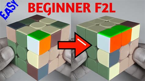 Rubik S Cube Most Easiest Beginner F L Tutorial YouTube