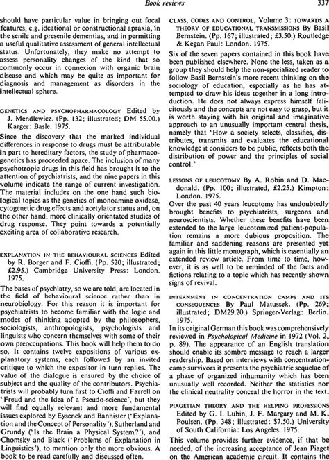 Class Codes And Control Volume 3 Towards A Theory Of Educational