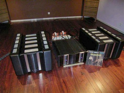 Krell Mra Mono Amps Audio Amplifier Audiophile Speakers Hifi Stereo