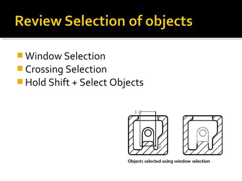 autocad using modify commands ppt physics science
