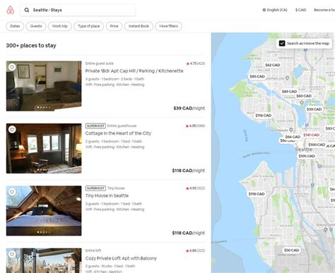 airbnb a b tests and implements customer rating averages above search