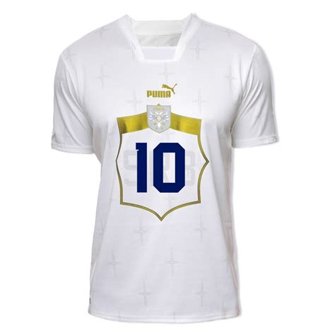 Puma Serbia Away Jersey For Wc In Qatar 2022 With Name 011shop