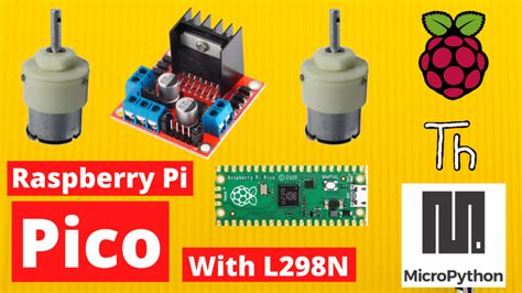 Control Dc Motor With L298n Motor Driver And Raspberry Pi Pico Electric Diy Lab