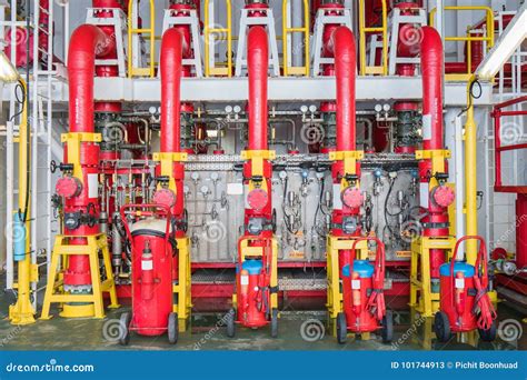 Fire Protection System Deluge Valve And Fire Water Header To