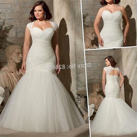 Plus Size Ivory Wedding Dresses Pluslookeu Collection