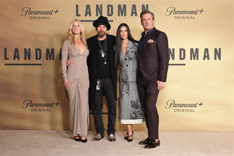 Billy Bob Thornton Jon Hamm Demi Moore Whos Who In Landman Cast
