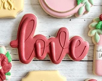 Love Cookie Cutter Etsy