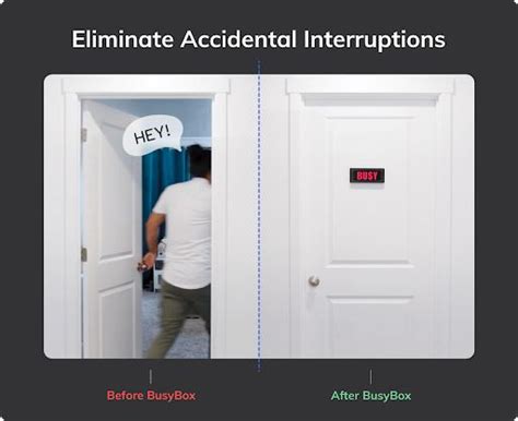 Setting Clear Boundaries Can Help Maintain Focus Use Busybox To Signal When Youre In Do Not