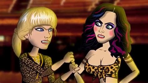 Katy Perry Steals Taylor Swifts Spotlight Cartoon Parody Hhb Youtube