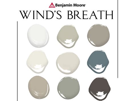 Winds Breath Paint Benjamin Moore Color Graphic By Concept Colors