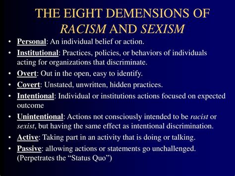 Ppt Racism And Sexism Powerpoint Presentation Free Download Id1274514