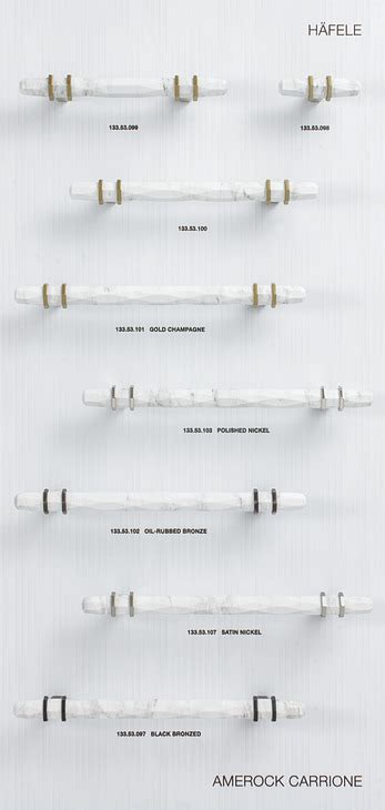 Decorative Hardware Display Board White in the Häfele America Shop