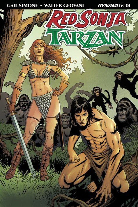 Red Sonja Tarzan Geovani 1 2018 Prices Red Sonja Tarzan Series