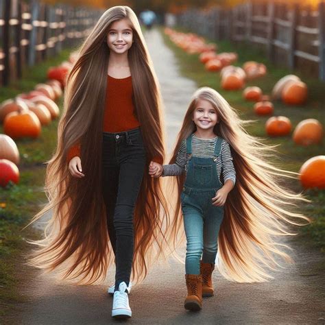 The Rapunzel Siblings Walking In The Pumpkin Patch By Aaronmkwfan On