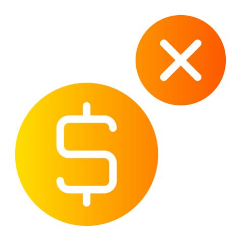 Not Accepted Generic Gradient Fill Icon