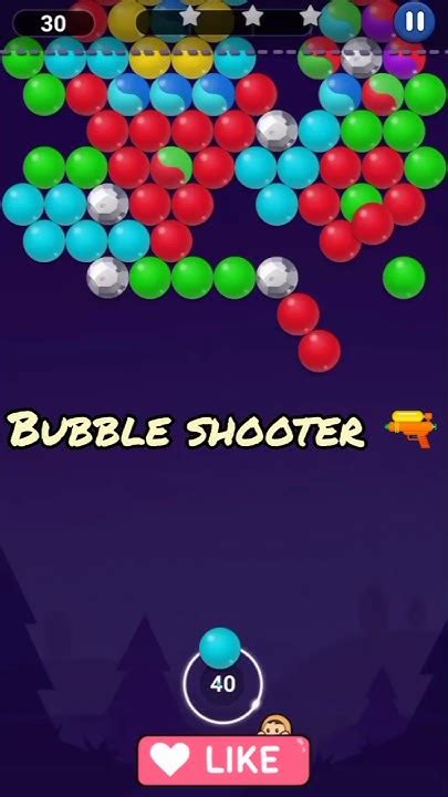 Bubble Shooter🔫ytshortsunic0rnslayerbubblesbubbleshootershortsyoutubeshortsbubblesort