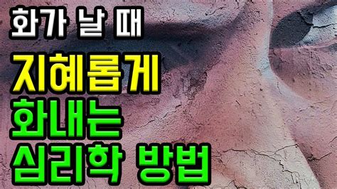 화가 날 때 대처하는 법 Youtube