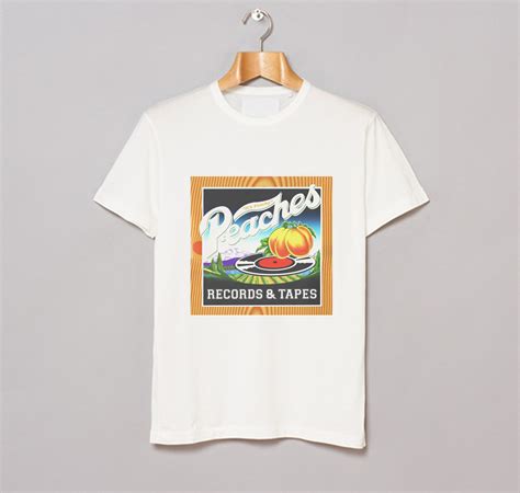 Peaches Records And Tapes T Shirt Km Kendrablanca