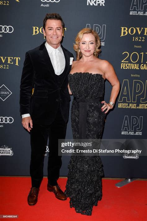 Actor Yannick Bisson And Shantelle Bisson Attend The Artists For