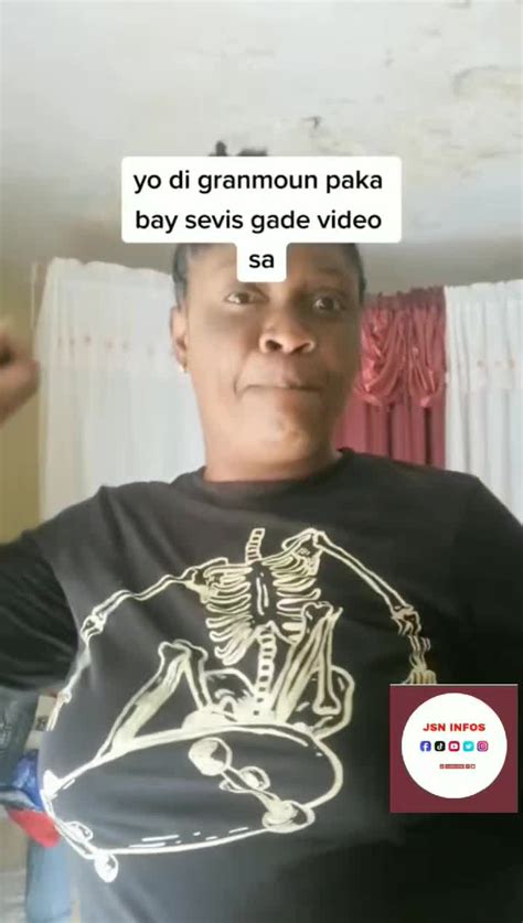 Oute Wé Son Granmoun Oute Vin Pran Piyay😆 Ebyen Lifèw Pote Kilót Ou Nan