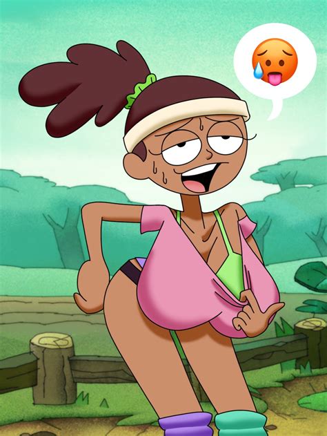 Rule 34 Airing Out Amphibia Anne Boonchuy Big Breasts Bra Breasts