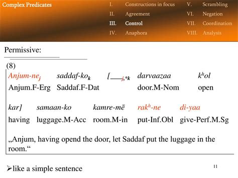 Ppt Complex Predicates Powerpoint Presentation Free Download Id