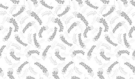 Free Vector Horizontally And Vertically Repeatable Monochrome Vector Seamless Floral Pattern