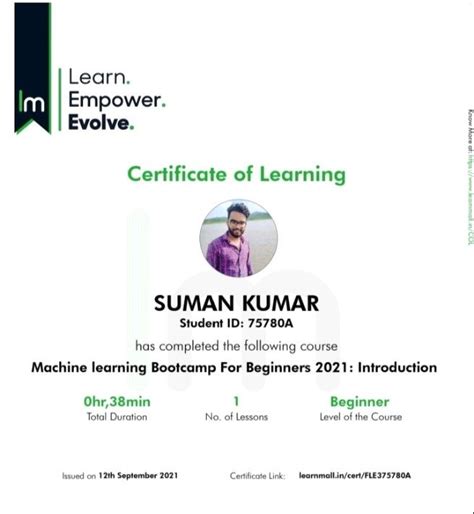 Suman Kumar On Linkedin Learnmall Machinelearning