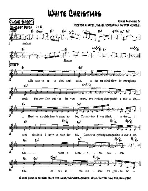 Guitar Chords White Christmas